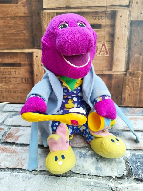 BARNEY BRUSH YOUR Teeth Singing Dancing Soft Plush Toy Toothbrush £24. ...