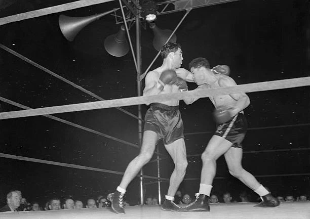 MAX SCHMELING AND Joe Louis Boxing 1938 Old Boxing Photo EUR 6,55 ...