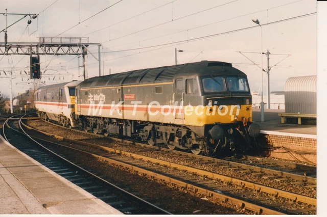 RAILWAY PHOTO CLASS 47 47803 & 82152 @ Wolverhampton 15/2/92 14:32 to ...