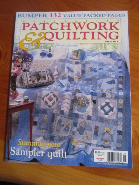 MAGAZINE PATCHWORK & Quilting Vol. 8 No. 6 Great **** Must See EUR 1,22 ...
