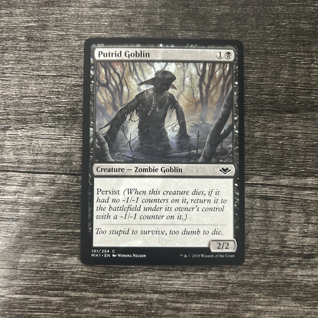 MTG 1X PUTRID Goblin x1 LP Modern Horizons EUR 1,97 - PicClick FR