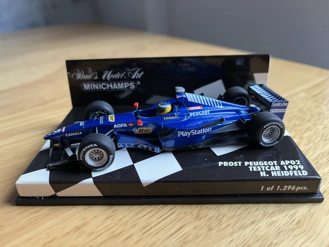 MINICHAMPS F1 - Prost Peugeot AP02 Test Car 1999 - N. Heidfeld - Ltd ...