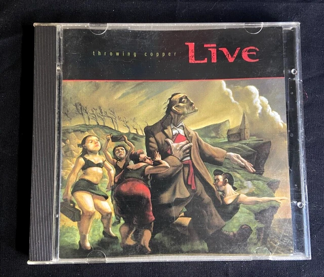 LIVE THROWING COPPER CD Compact Disc Radioactive Records 1994 FREE ...