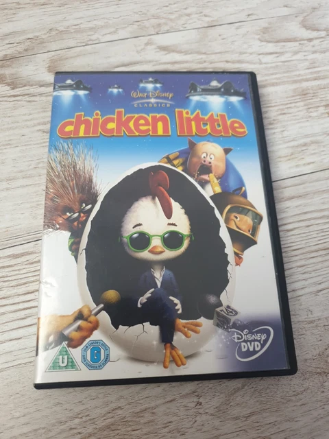 CHICKEN LITTLE DVD 2006 Walt Disney Animated Family Feature Film Movie ...