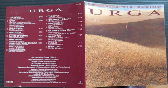 URGA MIKHALKOV STEVE Hillage Richard Galliano Cd Musique De Film EUR 30,00 - PicClick FR