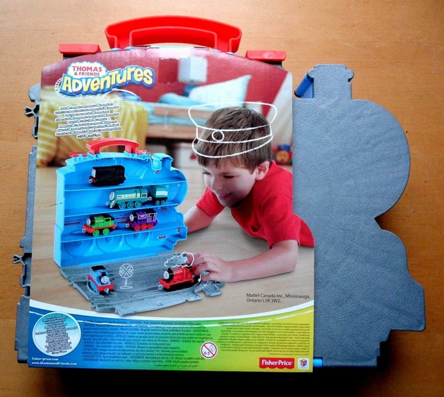 THOMAS AND FRIENDS Adventures: THOMAS' CASE WITH FISHER PRICE TRACK £15 ...