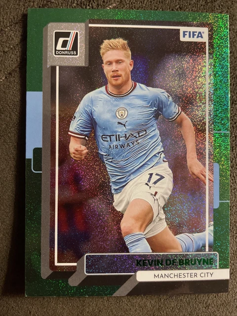 KEVIN DE BRUYNE 2022-23 Panini Donruss Football Optique Vert Foil 161 ...