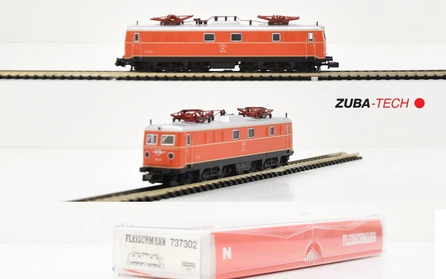 FLEISCHMANN 737302 LOCOMOTIVA elettrica Rh 1010.20 ÖBB, scala N ...