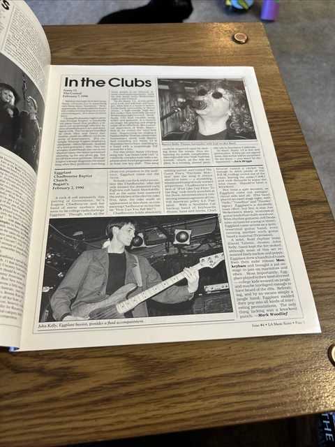 LA MUSIC SCENE Magazine 1990 issue 3, Tom Petty, Smithereens, Hooters ...