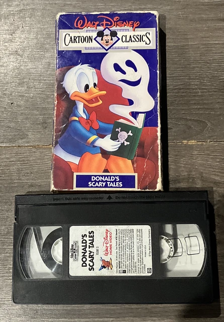 Walt Disneys Cartoon Classics Donalds Scary Tales Vhs Video 13