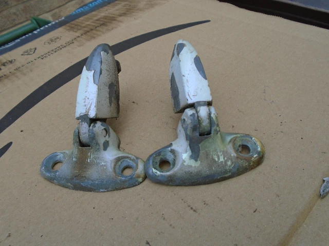 PAIR OF CLASSIC Mini Boot Hinges - Bh1 Good Working Order £10.00 ...