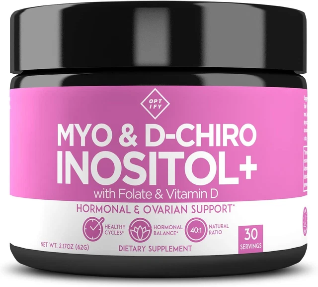 PREMIUM INOSITOL SUPPLEMENT - Myo-Inositol and D-Chiro Inositol Plus ...