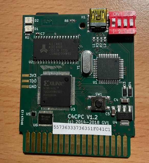 C4CPC MODUL AMSTRAD CPC 6128+ CPC 464+ GX4000 getestet in Gehäuse EUR ...