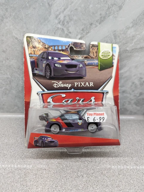 DISNEY PIXAR CARS 2 WGP Max Schnell & Crew Chief Otto Bonn pacchetto ...