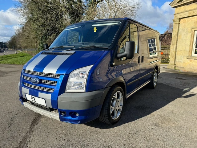 FORD TRANSIT MK7 Sport Van Performance Blue No Vat 2012 62 reg £9,995. ...