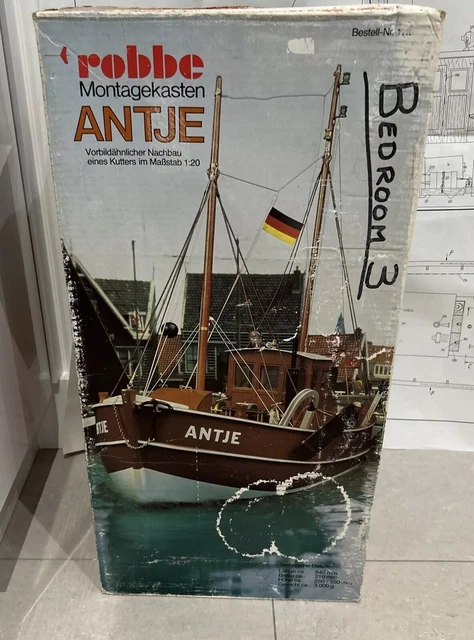 ROBBE ANTJE RC Boat Parts Instructions Boxed. & Duplex Kit TID Tug Boat ...