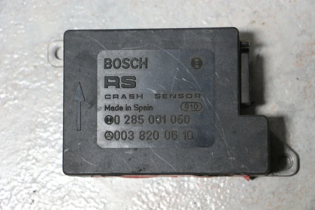 ORIGINAL MERCEDES BENZ W124 W201 BOSCH Sensor Airbag Steuergerät ...
