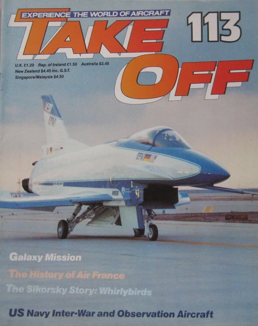 TAKE OFF MAGAZINE Issue 113, Lockheed C-5 Galaxy £3.75 - PicClick UK