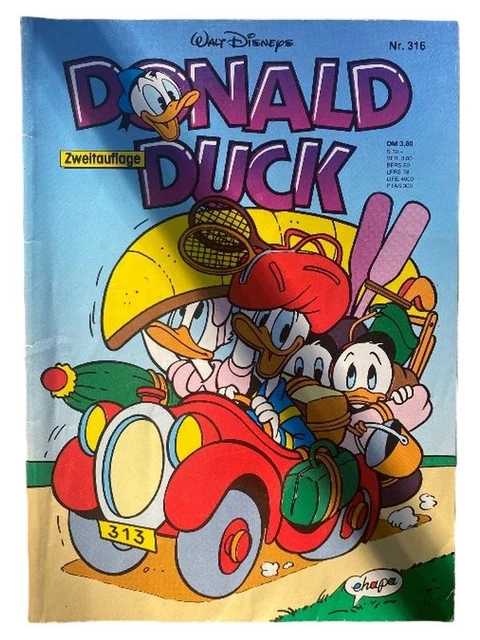 DONALD DUCK COMIC Nr. 316 Walt Disney Ehapa Tedesco EUR 11,95 - PicClick IT