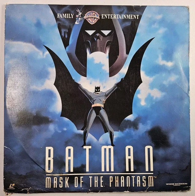 BATMAN MASK OF the Phantasm Laserdisc (NTSC) 2 Disc Edition - Tested ...