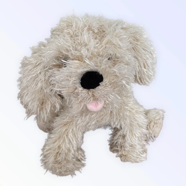 GUND DESIGNER PUPS Karina Labradoodle Dog Soft Cuddly Toy Plush Teddy ...