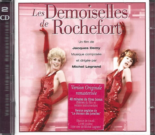 LES DEMOISELLES DE Rochefort Jacques Demy Michel Legrand 2 CD 32 titres ...