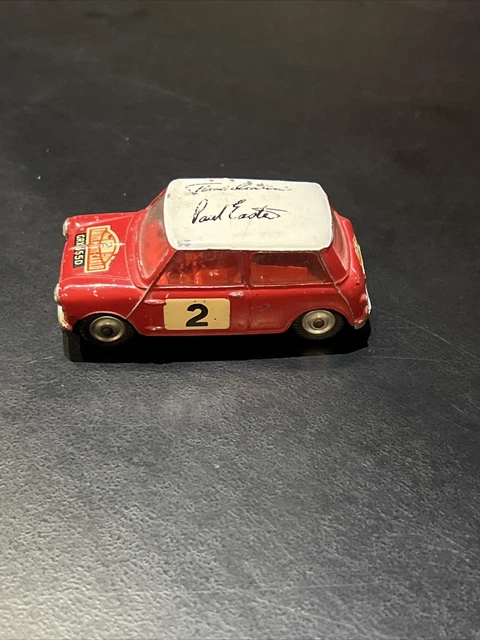 RARE CORGI TOY , Monte-Carlo Mini Cooper 'S' EUR 19,50 - PicClick FR