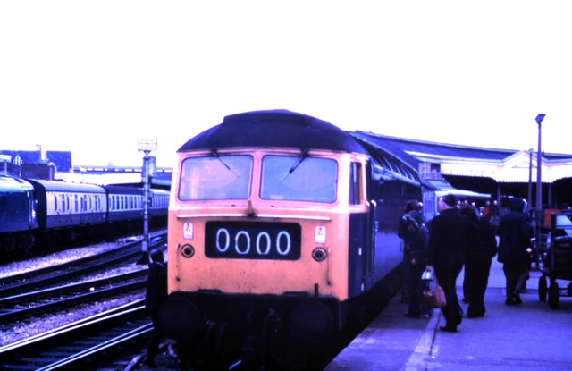 BRITISH RAILWAYS CLASS 47 at Bristol Temple Meads 1976 - 35mm ...