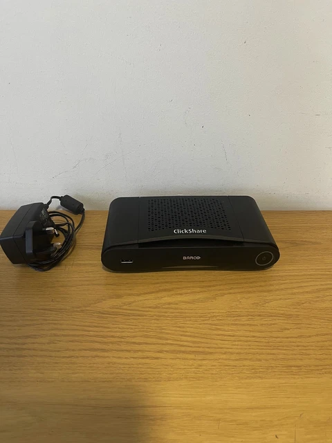 BARCO CLICKSHARE CSE-100 Wireless Presentation System with PSU and 2 x ...
