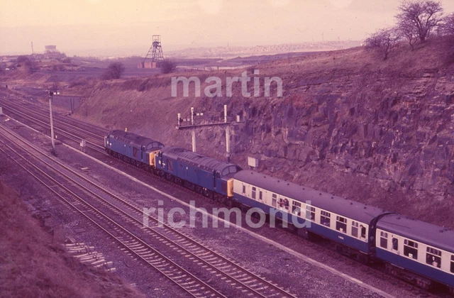 GOOSE HILL JUNCTION Class 40's 40086 26.2.83 Agfachrome 35mm Slide ...