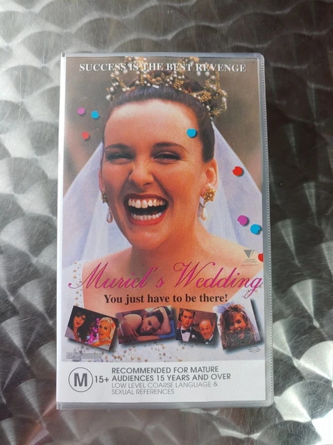 MURIEL'S WEDDING - VHS Movie Video Tape VGC $5.40 - PicClick AU MURIEL'S WEDDING - VHS Movie Video Tape VGC $5.40 - PicClick AU