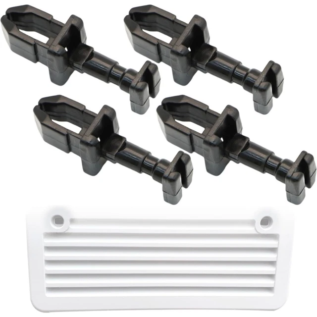 FOR NORCOLD RV Fridge Vent Door Clips Replacement 4 Pack 617772 Plastic ...