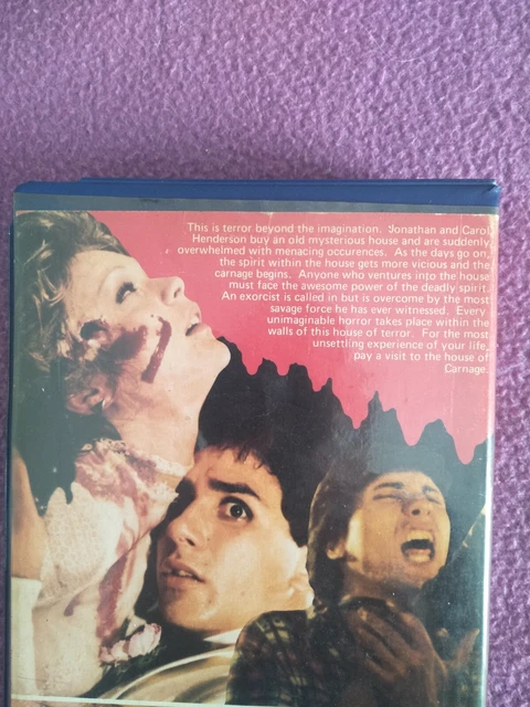 &CARNAGE& 1984 HORROR Slasher VHS *RCA* Movie RARE $17.00 - PicClick AU
