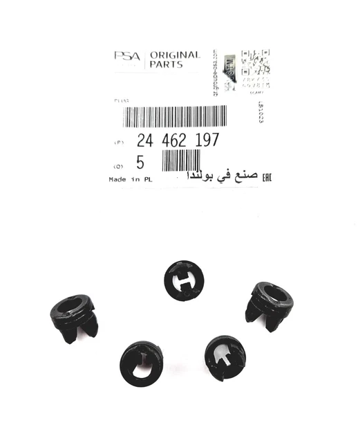 5X ORIGINAL OPEL Clips Rear Door Window Vectra C, Insignia A Signum ...