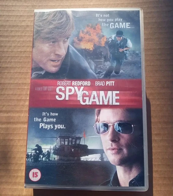 SPY GAME EX rental big box VHS video | Brad Pitt, Catherine McCormack ...