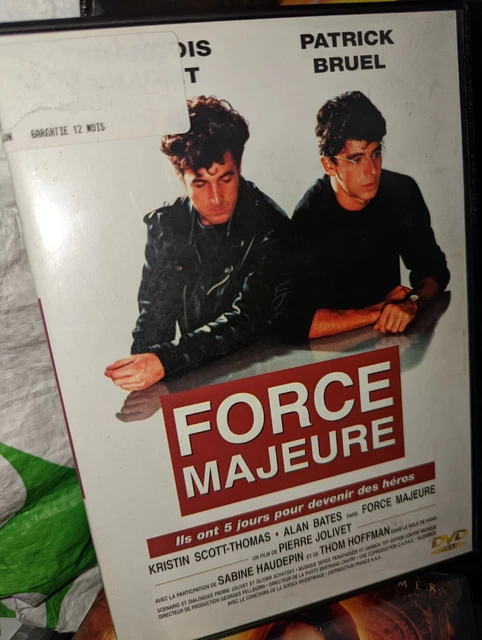 DVD &FORCE MAJEURE& Francois CLUZET, Patrick BRUEL / Pierre JOLIVET EUR ...
