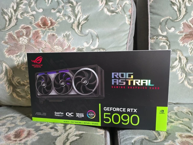 ASUS ROG ASTRAL GeForce RTX 5090 OC 32GB GDDR7 Gaming GPU Graphics Card ...