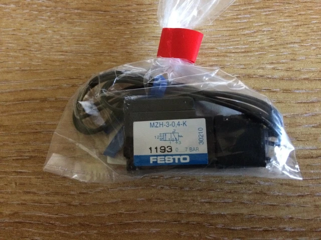 NUOVA ELETTROVALVOLA PNEUMATICA Micro Festo MZH MZH-3-0,4-K EUR 28,58 ...