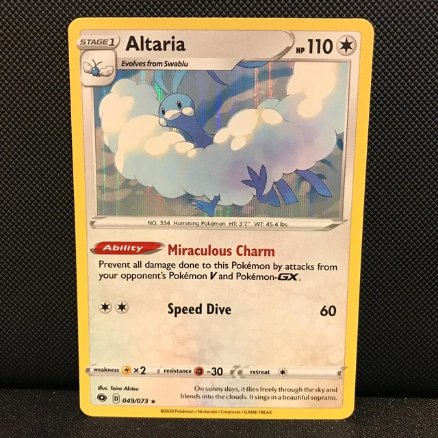 ALTARIA HOLO 49/73 - Champion's Path Pokemon Card - NM/Mint EUR 2,84 ...