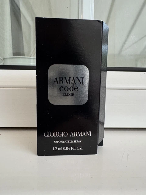 NEW RELEASE 2025! Giorgio Armani Code Elixir 1.2ml Spray/ Genuine £6.06 ...