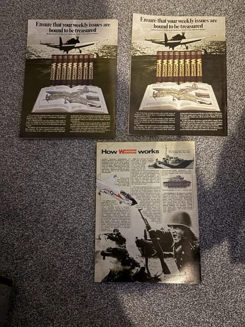 PURNELL’S WEAPONS AND Warfare Part 1, 2 and 4 Magazines Bundle Good ...