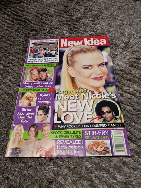 NEW IDEA MAGAZINE August 2003-Nicole Kidman-Kylie Minogue $30.00 ...