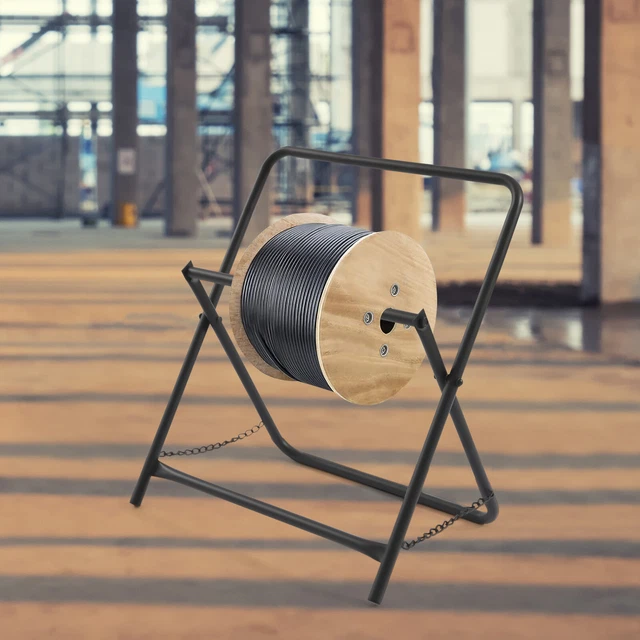 WIRE SPOOL RACK Cable Caddy Wire Spool Dispenser Bulk Cable Holder Wire ...