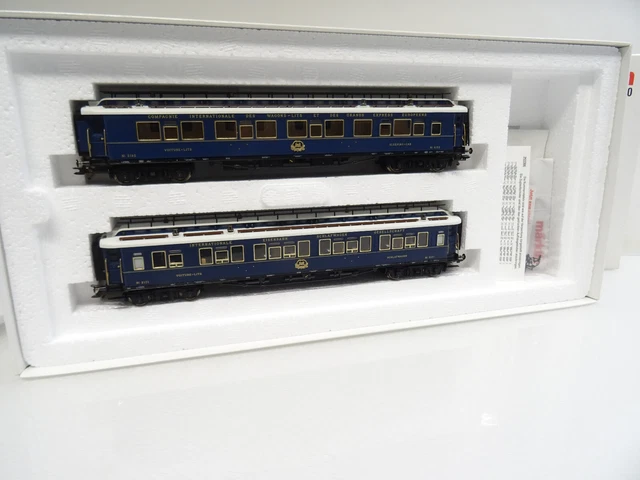 MÄRKLIN H0 42796 Ergänzungswagen-Set Orient-Express CIWL in OVP LC5700 ...