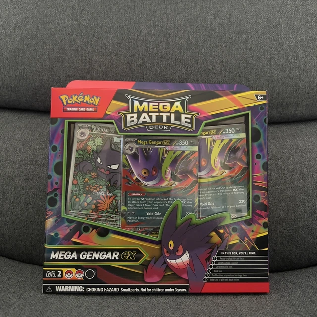 POKÉMON TCG MEGA Battle Deck Mega Gengar Ex Sealed Brand new £39.99 ...