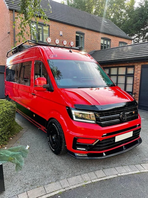 VW CRAFTER AND Man 2017 Onwards Front Spoiler Lower Splitter Lip EUR ...