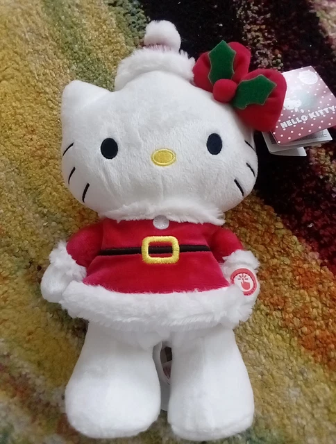 NEW HELLO KITTY Plush Christmas Toy Walks And Sings Brand New £18.00 ...