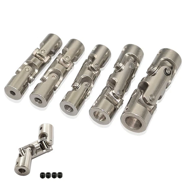 3-JOINT UNIVERSAL FLEXIBLE Shaft Coupling Coupler Motor Joint Connector ...