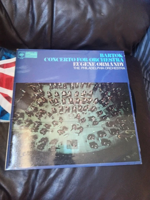 BARTOK CONCERTO FOR Orchestra Ormandy Cbs 61125 Vinyl Record Lp £6.52 ...