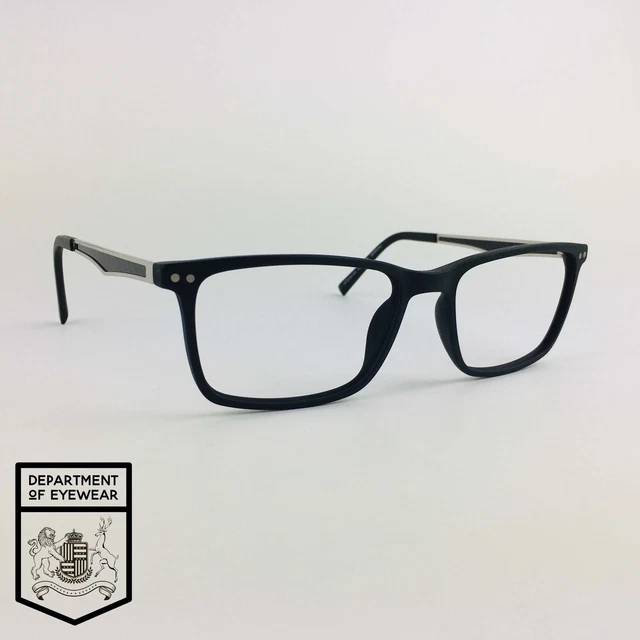 SPECSAVERS EYEGLASSES MATT BLUE SQUARE glasses frame MOD: JAMIE ...